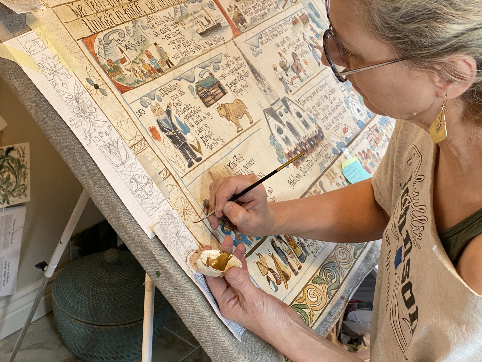 Meet Pieper Bloomquist, a Painter Bringing Swedish Folk Art to the ...