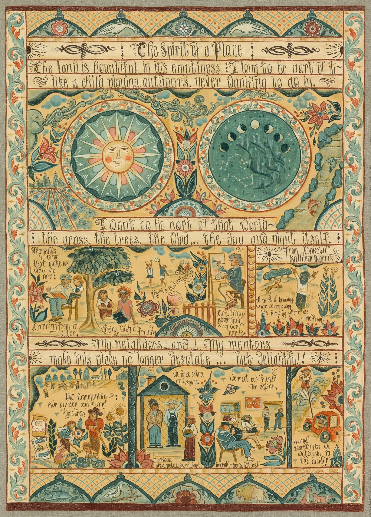 Meet Pieper Bloomquist, a Painter Bringing Swedish Folk Art to the ...